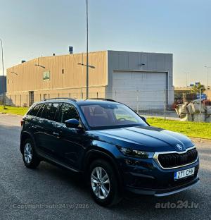 Синий Шкода Kodiaq 2022 в Тарту, объемом двигателя 1.50 л и пробегом 107 тыс. км за 28700 €, фото 4 на AUTOMOTO.COM.LV