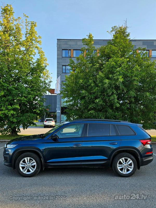 Синий Шкода Kodiaq 2022 в Тарту, объемом двигателя 1.50 л и пробегом 107 тыс. км за 28700 €, фото 6 на AUTOMOTO.COM.LV