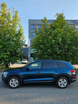 Синий Шкода Kodiaq 2022 в Тарту, объемом двигателя 1.50 л и пробегом 107 тыс. км за 28700 €, фото 7 на AUTOMOTO.COM.LV