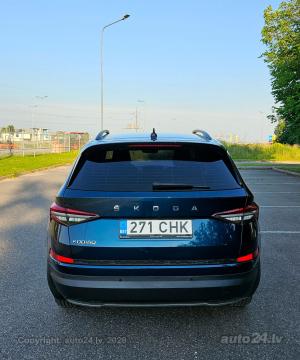 Синий Шкода Kodiaq 2022 в Тарту, объемом двигателя 1.50 л и пробегом 107 тыс. км за 28700 €, фото 8 на AUTOMOTO.COM.LV