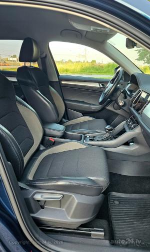 Синий Шкода Kodiaq 2022 в Тарту, объемом двигателя 1.50 л и пробегом 107 тыс. км за 28700 €, фото 15 на AUTOMOTO.COM.LV