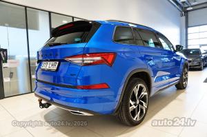 Blue Skoda Kodiaq 2022 in Tallinn, with an engine capacity of 2.00 L and mileage of 119 thousand km for 32900 €, photo 4 on AUTOMOTO.COM.LV