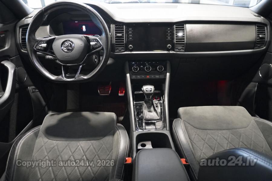 Blue Skoda Kodiaq 2022 in Tallinn, with an engine capacity of 2.00 L and mileage of 119 thousand km for 32900 €, photo 9 on AUTOMOTO.COM.LV