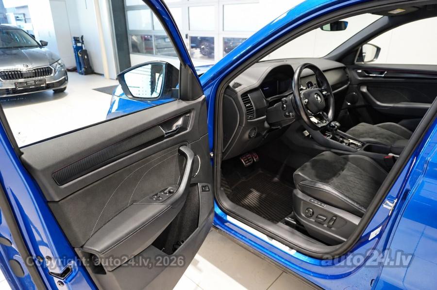 Blue Skoda Kodiaq 2022 in Tallinn, with an engine capacity of 2.00 L and mileage of 119 thousand km for 32900 €, photo 10 on AUTOMOTO.COM.LV