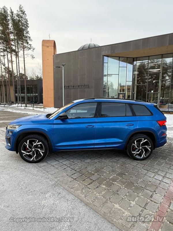 Blue Skoda Kodiaq 2023 in Tallinn, with an engine capacity of 2.00 L and mileage of 65 thousand km for 38900 €, photo 6 on AUTOMOTO.COM.LV