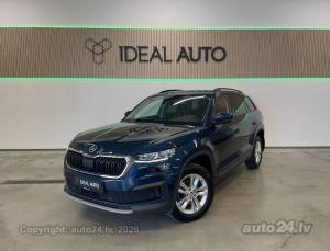 Blue Skoda Kodiaq 2023 in Tallinn, with an engine capacity of 1.97 L and mileage of 72 thousand km for 31990 €, photo  on AUTOMOTO.COM.LV