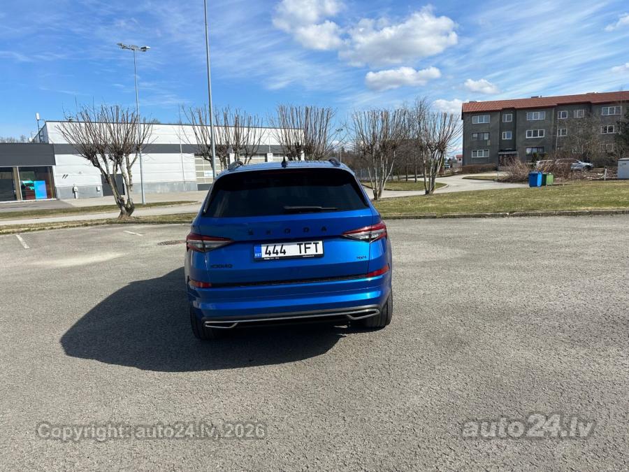 Синий Шкода Kodiaq 2023 в Таллин, объемом двигателя 2.00 л и пробегом 57 тыс. км за 38000 €, фото 22 на AUTOMOTO.COM.LV