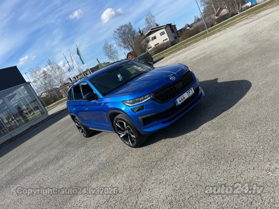 Синий Шкода Kodiaq 2023 в Таллин, объемом двигателя 2.00 л и пробегом 57 тыс. км за 38000 €, фото 27 на AUTOMOTO.COM.LV