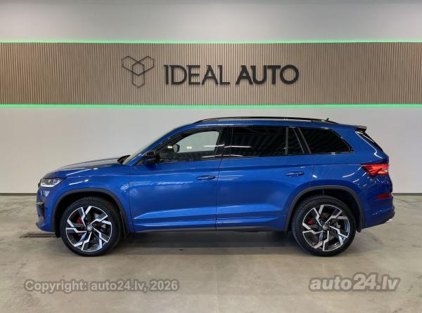 Blue Skoda Kodiaq 2023 in Tallinn, with an engine capacity of 1.98 L and mileage of 67 thousand km for 36990 €, photo 2 on AUTOMOTO.COM.LV