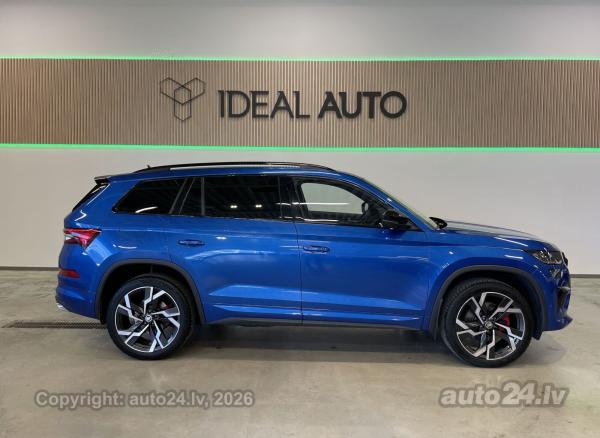 Blue Skoda Kodiaq 2023 in Tallinn, with an engine capacity of 1.98 L and mileage of 67 thousand km for 36990 €, photo 3 on AUTOMOTO.COM.LV