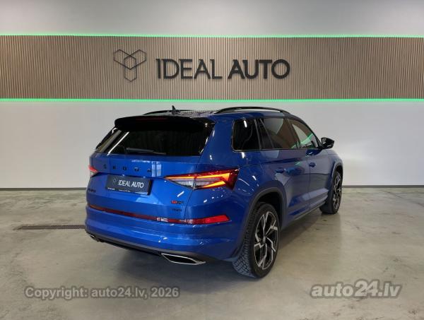 Blue Skoda Kodiaq 2023 in Tallinn, with an engine capacity of 1.98 L and mileage of 67 thousand km for 36990 €, photo 4 on AUTOMOTO.COM.LV