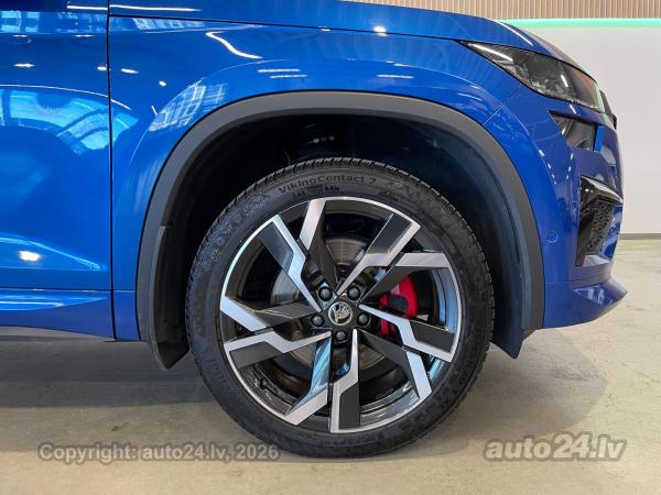 Blue Skoda Kodiaq 2023 in Tallinn, with an engine capacity of 1.98 L and mileage of 67 thousand km for 36990 €, photo 5 on AUTOMOTO.COM.LV