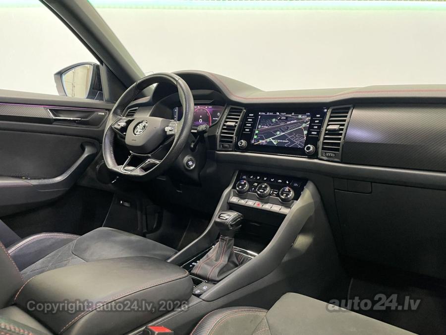 Blue Skoda Kodiaq 2023 in Tallinn, with an engine capacity of 1.98 L and mileage of 67 thousand km for 36990 €, photo 13 on AUTOMOTO.COM.LV