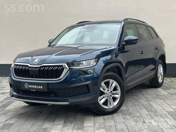 Zils Skoda Kodiaq 2023 Rīga, ar dzinēja tilpumu 1.50 L un nobraukumu 49 tūkst. km par 27950 €, foto 1 vietnē AUTOMOTO.COM.LV