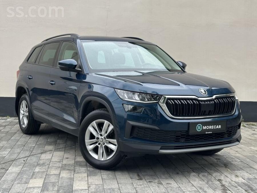 Синий Шкода Kodiaq 2023 в Рига, объемом двигателя 1.50 л и пробегом 49 тыс. км за 27950 €, фото 4 на AUTOMOTO.COM.LV