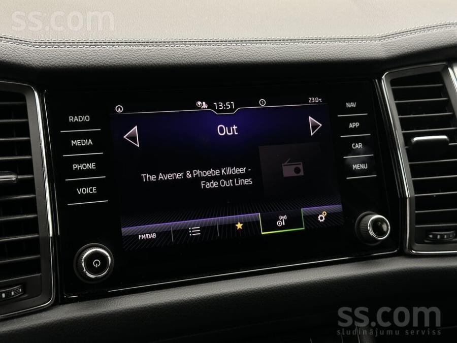 Синий Шкода Kodiaq 2023 в Рига, объемом двигателя 1.50 л и пробегом 49 тыс. км за 27950 €, фото 12 на AUTOMOTO.COM.LV