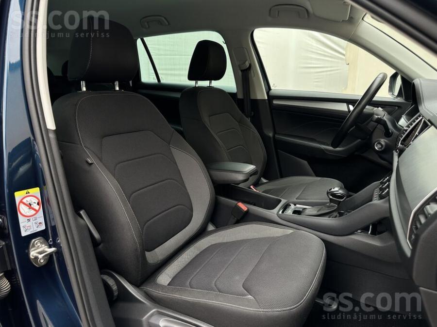 Синий Шкода Kodiaq 2023 в Рига, объемом двигателя 1.50 л и пробегом 49 тыс. км за 27950 €, фото 17 на AUTOMOTO.COM.LV