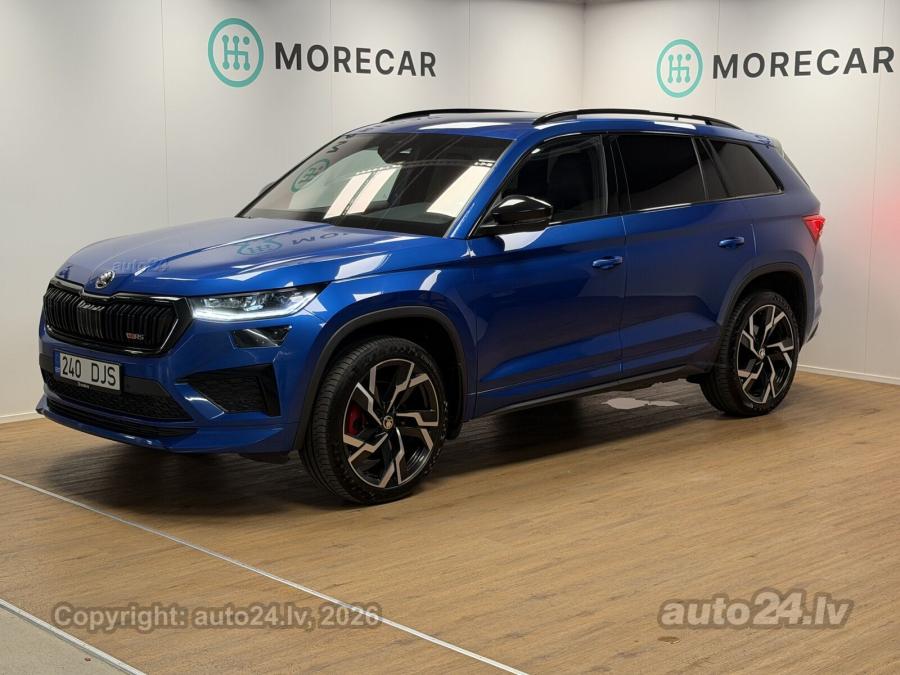 Zils Skoda Kodiaq 2023 Tallina, ar dzinēja tilpumu 2.00 L un nobraukumu 75 tūkst. km par 34900 €, foto 1 vietnē AUTOMOTO.COM.LV