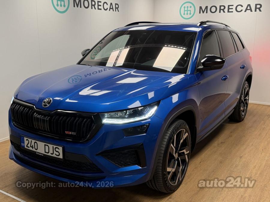 Zils Skoda Kodiaq 2023 Tallina, ar dzinēja tilpumu 2.00 L un nobraukumu 75 tūkst. km par 34900 €, foto 4 vietnē AUTOMOTO.COM.LV