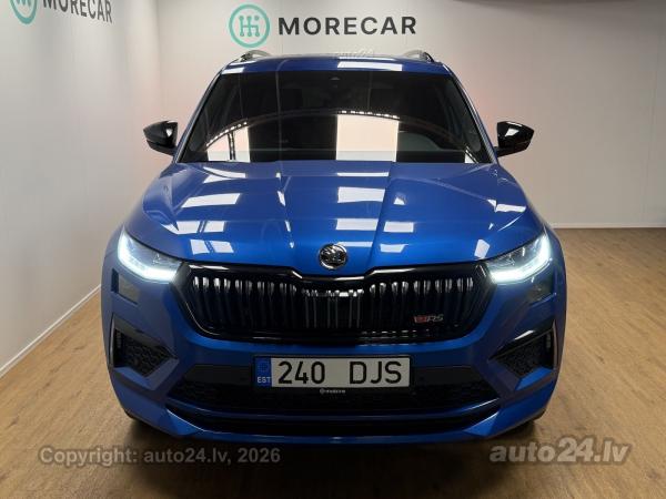 Zils Skoda Kodiaq 2023 Tallina, ar dzinēja tilpumu 2.00 L un nobraukumu 75 tūkst. km par 34900 €, foto 5 vietnē AUTOMOTO.COM.LV