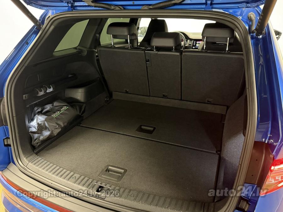 Zils Skoda Kodiaq 2023 Tallina, ar dzinēja tilpumu 2.00 L un nobraukumu 75 tūkst. km par 34900 €, foto 9 vietnē AUTOMOTO.COM.LV