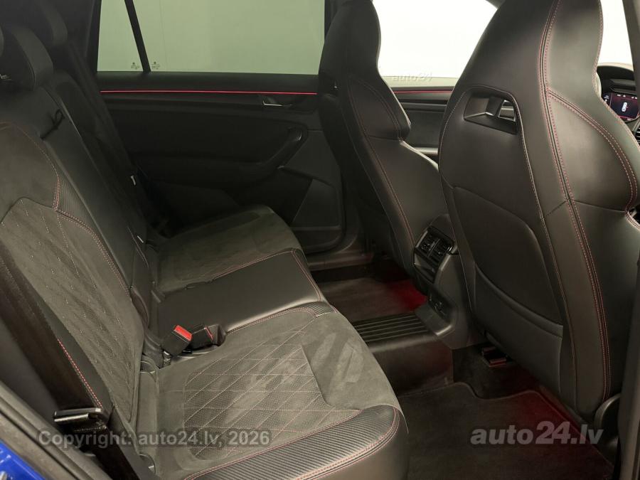 Zils Skoda Kodiaq 2023 Tallina, ar dzinēja tilpumu 2.00 L un nobraukumu 75 tūkst. km par 34900 €, foto 18 vietnē AUTOMOTO.COM.LV