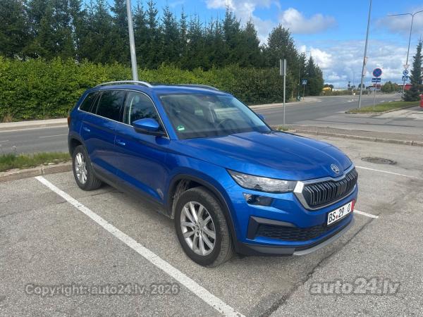 Синий Шкода Kodiaq 2023 в Таллин, объемом двигателя 0.00 л и пробегом 41 тыс. км за 29200 €, фото 1 на AUTOMOTO.COM.LV