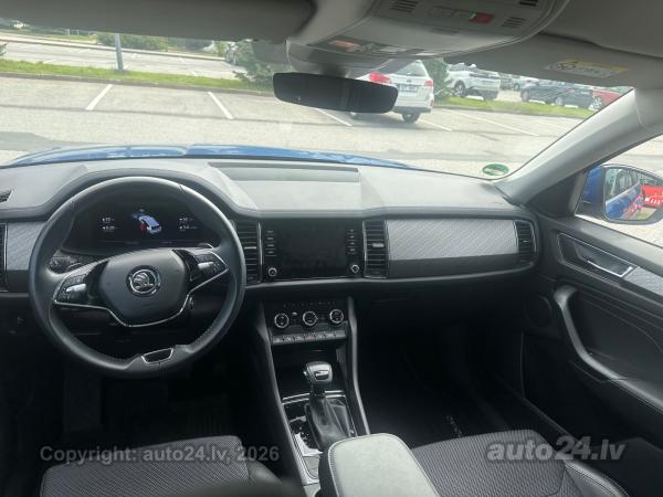 Синий Шкода Kodiaq 2023 в Таллин, объемом двигателя 0.00 л и пробегом 41 тыс. км за 29200 €, фото 7 на AUTOMOTO.COM.LV