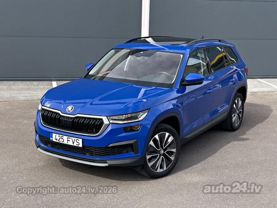 Blue Skoda Kodiaq 2023 in Tallinn, with an engine capacity of 2.00 L and mileage of 119 thousand km for 28500 €, photo 3 on AUTOMOTO.COM.LV