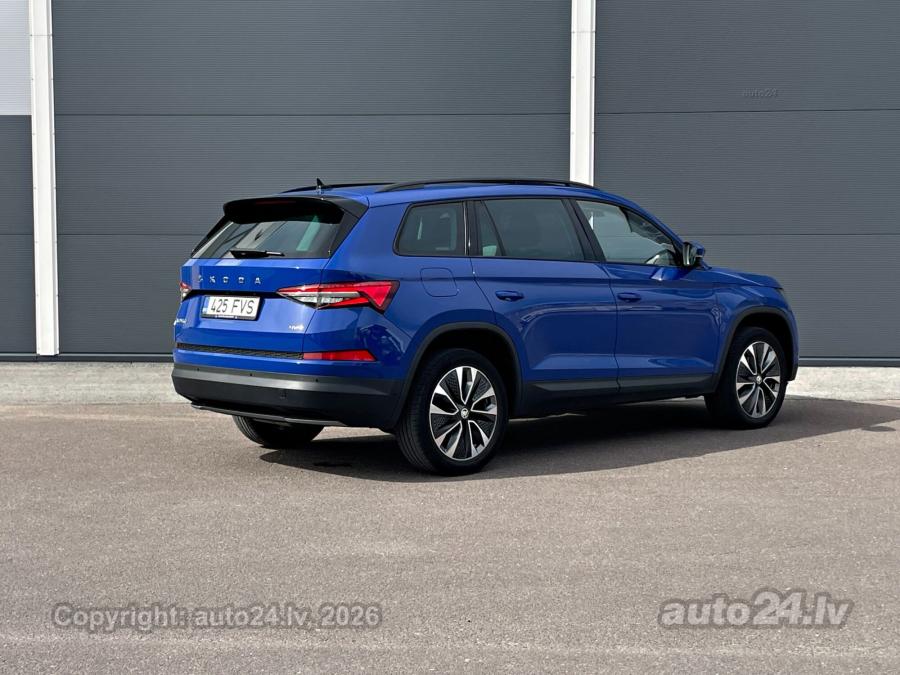 Blue Skoda Kodiaq 2023 in Tallinn, with an engine capacity of 2.00 L and mileage of 119 thousand km for 28500 €, photo 7 on AUTOMOTO.COM.LV