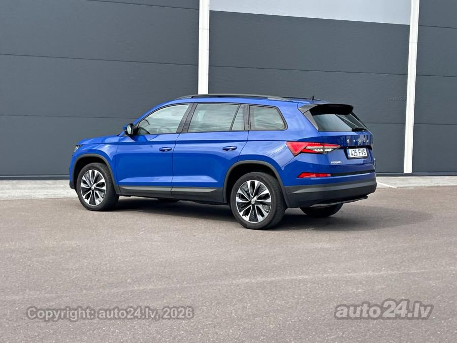 Blue Skoda Kodiaq 2023 in Tallinn, with an engine capacity of 2.00 L and mileage of 119 thousand km for 28500 €, photo 9 on AUTOMOTO.COM.LV