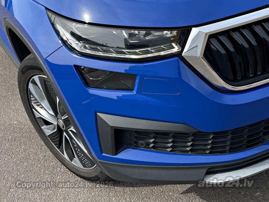 Blue Skoda Kodiaq 2023 in Tallinn, with an engine capacity of 2.00 L and mileage of 119 thousand km for 28500 €, photo 10 on AUTOMOTO.COM.LV