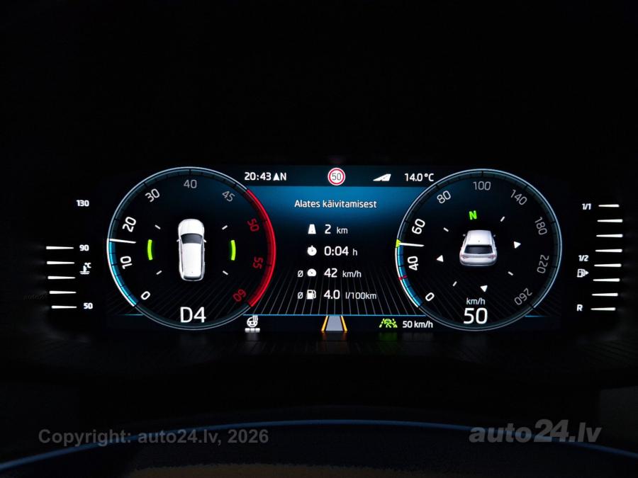 Blue Skoda Kodiaq 2023 in Tallinn, with an engine capacity of 2.00 L and mileage of 119 thousand km for 28500 €, photo 22 on AUTOMOTO.COM.LV