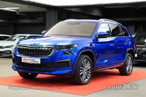 Синий Шкода Kodiaq 2023 в Таллин, объемом двигателя 2.00 л и пробегом 120 тыс. км за 33995 €, фото 5 на AUTOMOTO.COM.LV