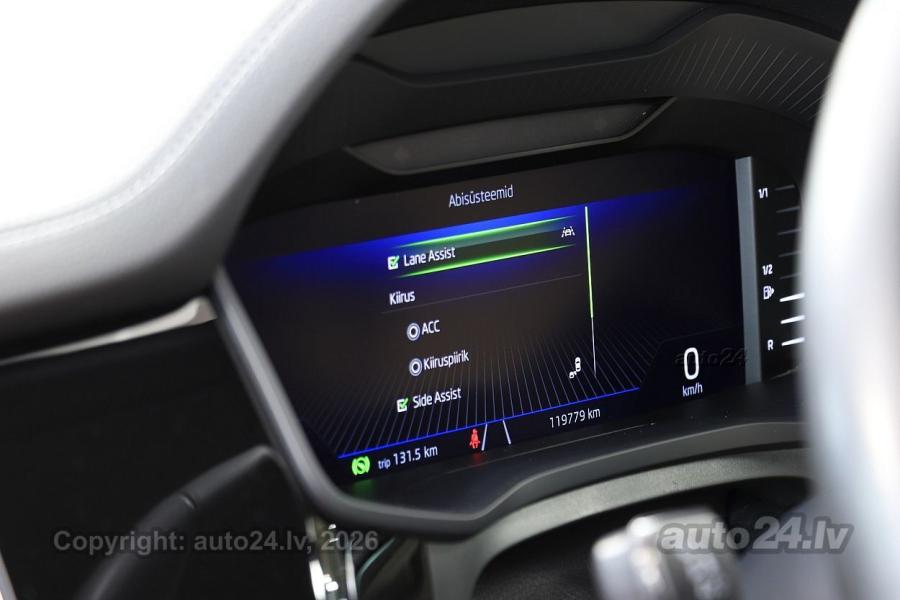 Синий Шкода Kodiaq 2023 в Таллин, объемом двигателя 2.00 л и пробегом 120 тыс. км за 33995 €, фото 13 на AUTOMOTO.COM.LV
