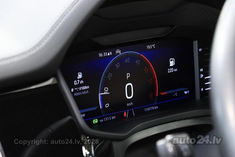 Синий Шкода Kodiaq 2023 в Таллин, объемом двигателя 2.00 л и пробегом 120 тыс. км за 33995 €, фото 14 на AUTOMOTO.COM.LV