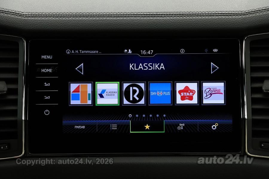 Синий Шкода Kodiaq 2023 в Таллин, объемом двигателя 2.00 л и пробегом 120 тыс. км за 33995 €, фото 19 на AUTOMOTO.COM.LV