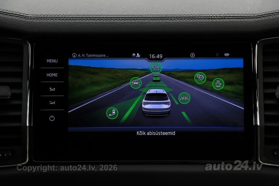 Синий Шкода Kodiaq 2023 в Таллин, объемом двигателя 2.00 л и пробегом 120 тыс. км за 33995 €, фото 25 на AUTOMOTO.COM.LV