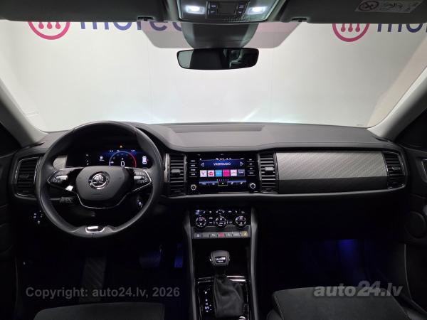 Zils Skoda Kodiaq 2024 Tallina, ar dzinēja tilpumu 2.00 L un nobraukumu 30 tūkst. km par 38900 €, foto 8 vietnē AUTOMOTO.COM.LV
