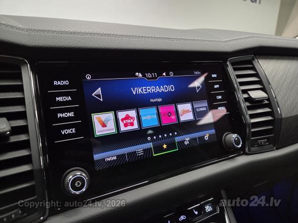 Zils Skoda Kodiaq 2024 Tallina, ar dzinēja tilpumu 2.00 L un nobraukumu 30 tūkst. km par 38900 €, foto 9 vietnē AUTOMOTO.COM.LV