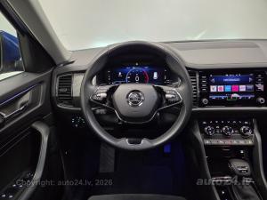 Blue Skoda Kodiaq 2024 in Tallinn, with an engine capacity of 2.00 L and mileage of 30 thousand km for 38900 €, photo 15 on AUTOMOTO.COM.LV