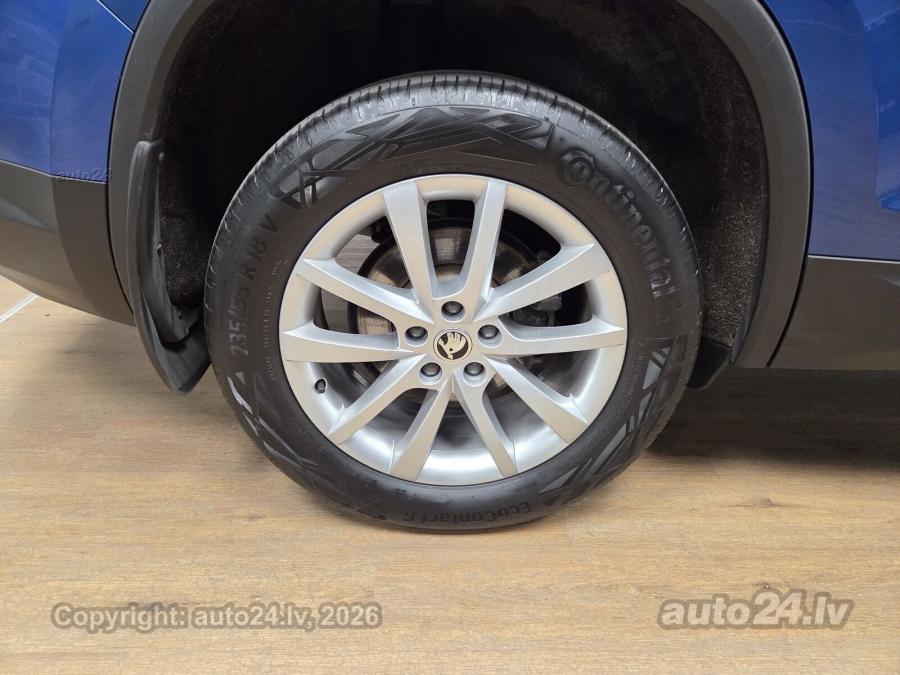 Blue Skoda Kodiaq 2024 in Tallinn, with an engine capacity of 2.00 L and mileage of 30 thousand km for 38900 €, photo 24 on AUTOMOTO.COM.LV