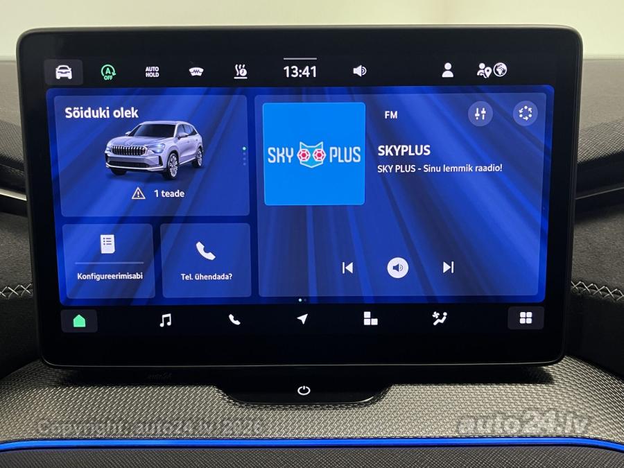 Blue Skoda Kodiaq 2024 in Tallinn, with an engine capacity of 1.50 L and mileage of 29 thousand km for 39900 €, photo 13 on AUTOMOTO.COM.LV