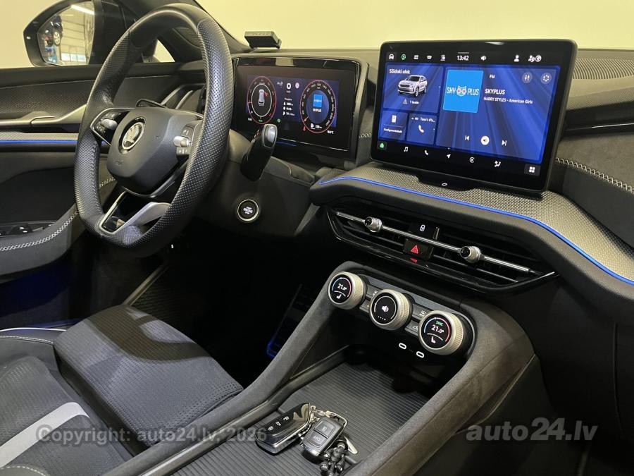Blue Skoda Kodiaq 2024 in Tallinn, with an engine capacity of 1.50 L and mileage of 29 thousand km for 39900 €, photo 18 on AUTOMOTO.COM.LV