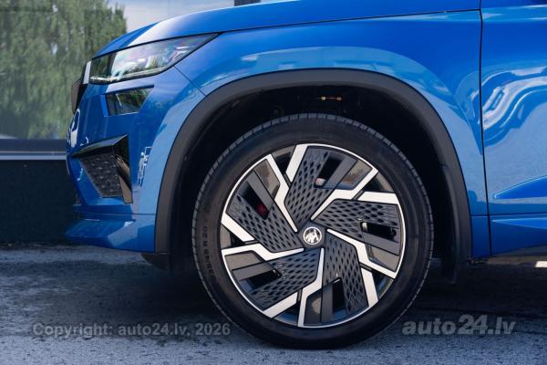 Blue Skoda Kodiaq 2024 in Tallinn, with an engine capacity of 2.00 L and mileage of 16 thousand km for 38900 €, photo 6 on AUTOMOTO.COM.LV