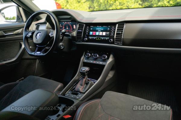 Blue Skoda Kodiaq 2024 in Tallinn, with an engine capacity of 2.00 L and mileage of 16 thousand km for 38900 €, photo 10 on AUTOMOTO.COM.LV