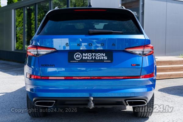 Синий Шкода Kodiaq 2024 в Таллин, объемом двигателя 2.00 л и пробегом 16 тыс. км за 38900 €, фото 4 на AUTOMOTO.COM.LV