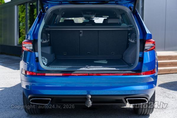 Синий Шкода Kodiaq 2024 в Таллин, объемом двигателя 2.00 л и пробегом 16 тыс. км за 38900 €, фото 5 на AUTOMOTO.COM.LV