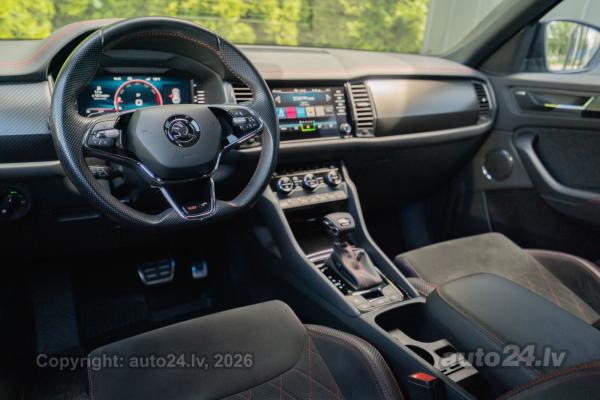 Синий Шкода Kodiaq 2024 в Таллин, объемом двигателя 2.00 л и пробегом 16 тыс. км за 38900 €, фото 7 на AUTOMOTO.COM.LV