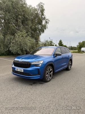Zils Skoda Kodiaq 2024 Tallina, ar dzinēja tilpumu 1.50 L un nobraukumu 18 tūkst. km par 36900 €, foto 5 vietnē AUTOMOTO.COM.LV